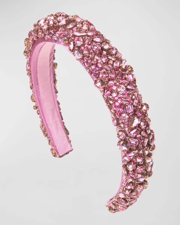 Jennifer Behr Mimi Embellished Headband Neiman Marcus