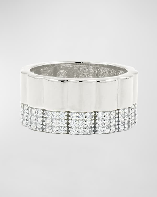 Freida Rothman Baguette Cigar Band Ring, Size 6 | Neiman Marcus