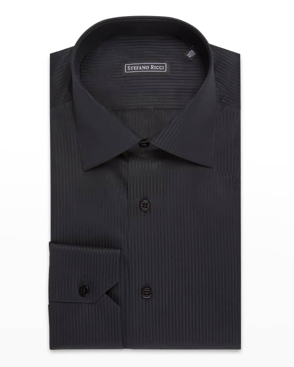 Stefano Ricci Men's Silk Dress Shirt | Neiman Marcus