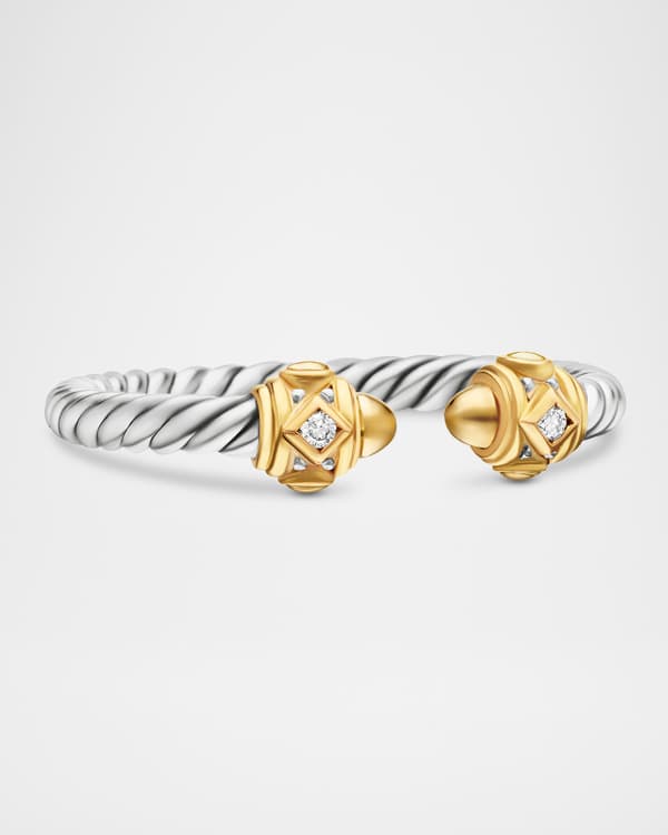 David Yurman 2.3mm Renaissance Ring in 18K Gold | Neiman Marcus