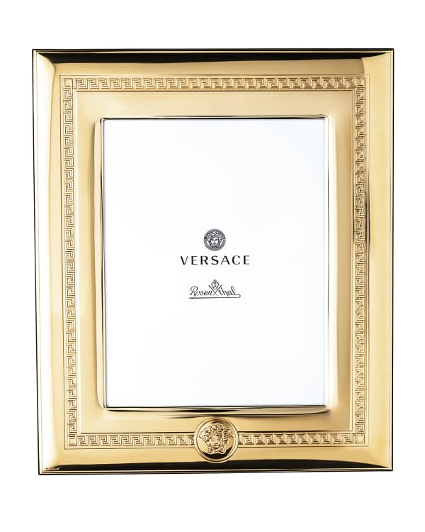 Versace Silver & Gold Photo Frame, 4" x 6" | Neiman Marcus