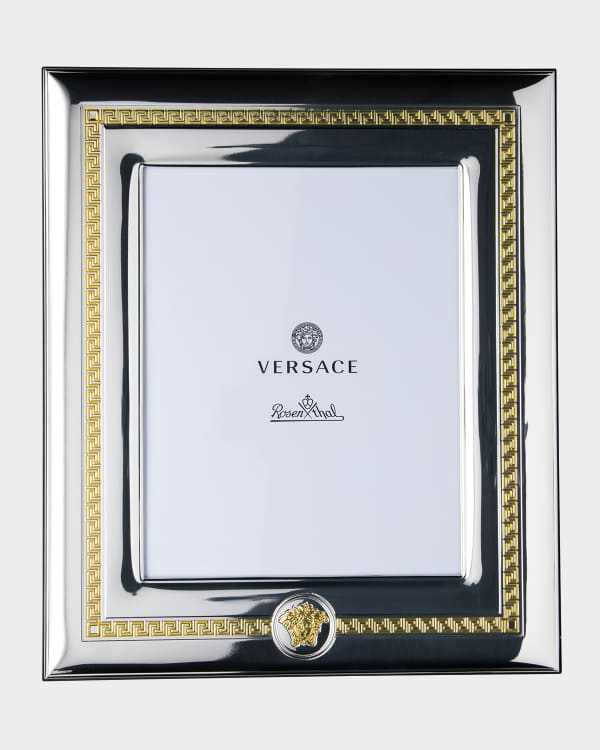 Versace Silver & Gold Photo Frame, 4" x 6" | Neiman Marcus