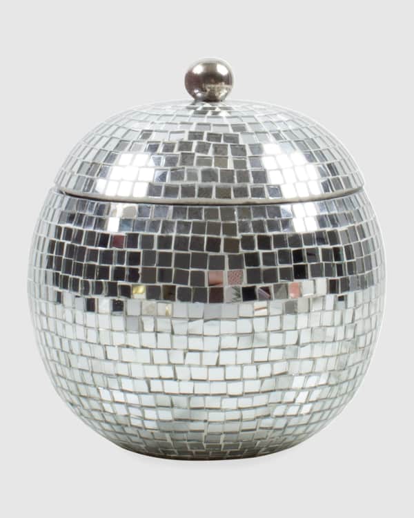 8 Oak Lane Disco Ball Ice Bucket | Neiman Marcus