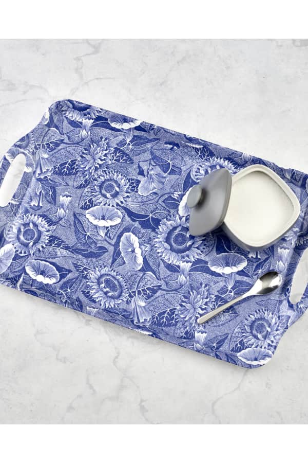 Spode Blue Room Sunflower Melamine Tray | Neiman Marcus