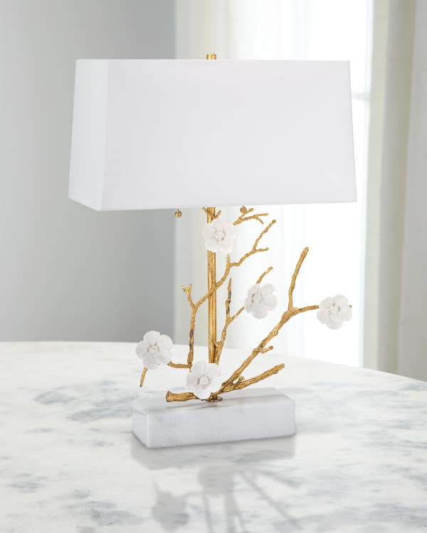 Crystal Spray Table Lamp | Neiman Marcus