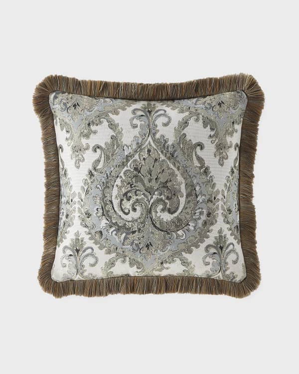 Sweet Dreams Kensington Garden Mitered Pillow, 20"Sq. | Neiman Marcus