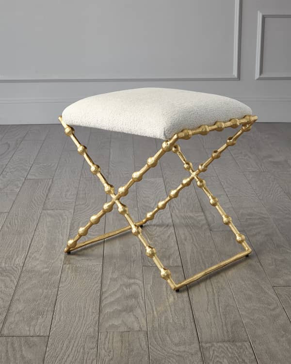 Pascal Linen Bench | Neiman Marcus