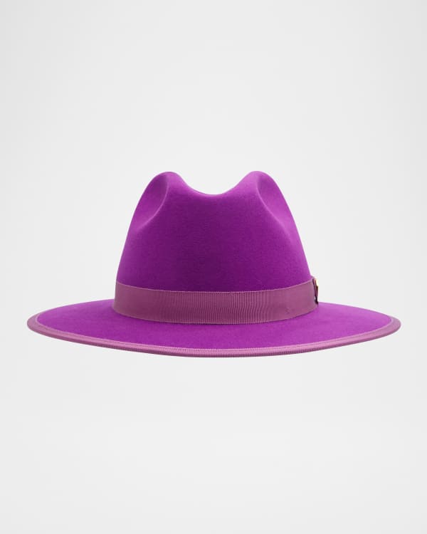 Keith James Men's King Straw Fedora Hat | Neiman Marcus