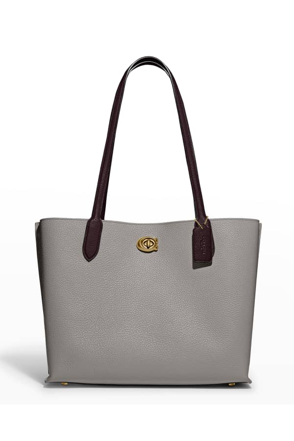 Coach Alana Colorblock Leather Tote Bag | Neiman Marcus