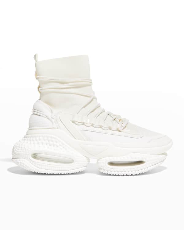 Dolce&Gabbana Men's Custom 2.Zero High-Top Leather Sneakers | Neiman Marcus