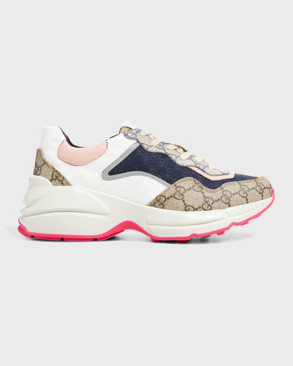 Moncler Grenoble Trailgrip Multicolor Runner Sneakers | Neiman Marcus