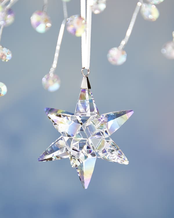 SWAROVSKI Clear Crystal Star Christmas Ornament | Neiman Marcus