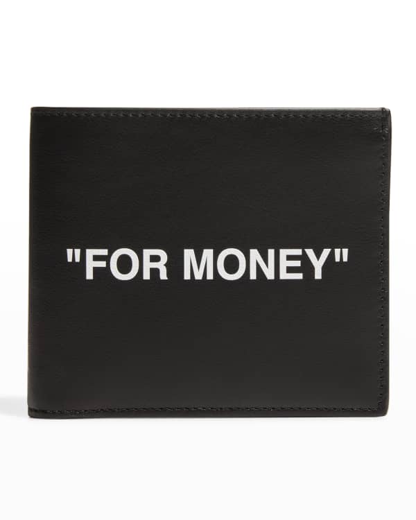 Saint Laurent Men's YSL Leather Wallet | Neiman Marcus