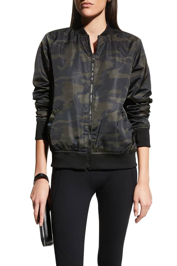 Blanc Noir Hooded Camo Anorak Jacket | Neiman Marcus