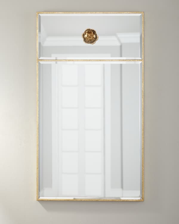 Etched Rectangular Mirror | Neiman Marcus