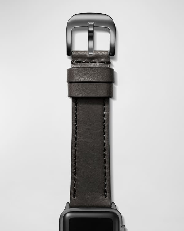Shinola Men's Leather Watch Strap, 20mm | Neiman Marcus