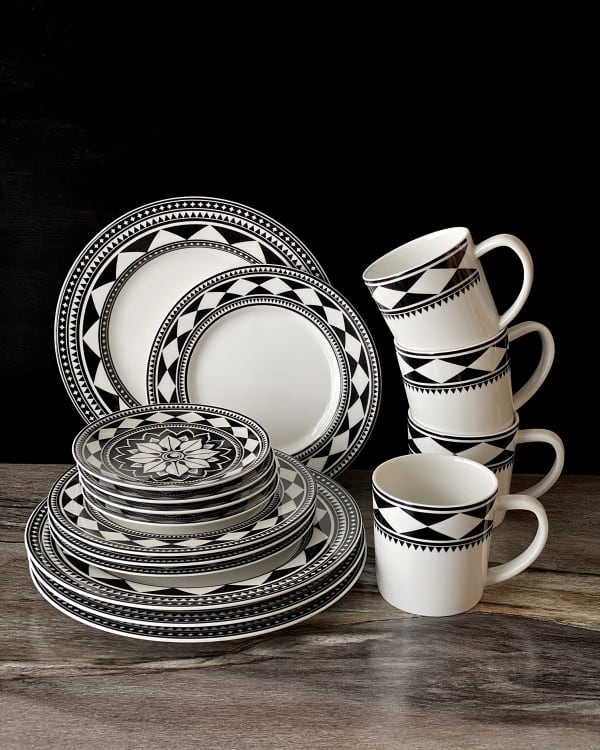 Caskata Marrakech 16-Piece Dinnerware Set | Neiman Marcus
