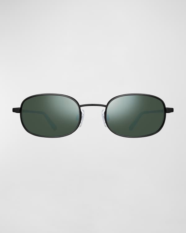 Maui Jim Men's Alele Bridge Polarized Aviator Sunglasses | Neiman Marcus