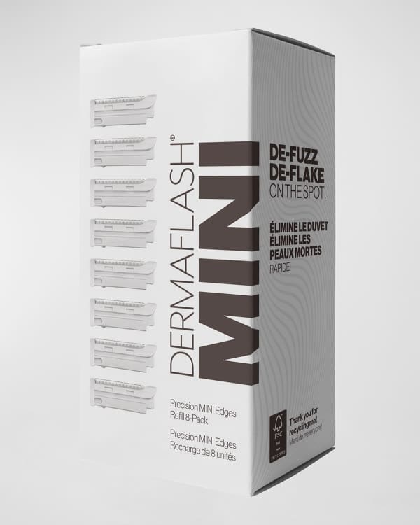 DERMAFLASH The Essentials 12-Week Sonic Dermaplaning Refill Kit ...