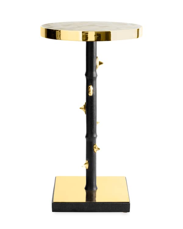 Michael Aram Gold Orchid Accent Table | Neiman Marcus