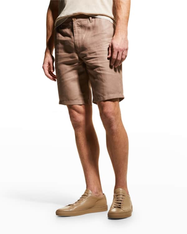 Vince Men's Lightweight Hemp Shorts | Neiman Marcus