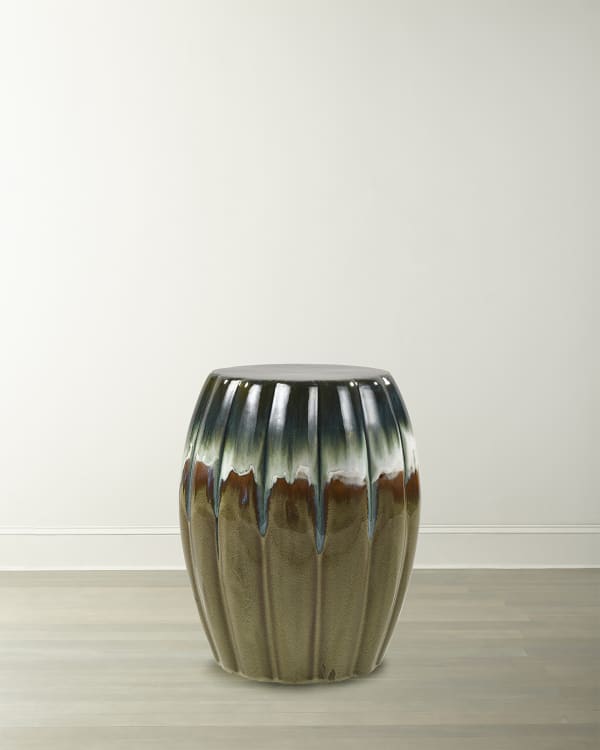 Kimi Metallic Stool | Neiman Marcus