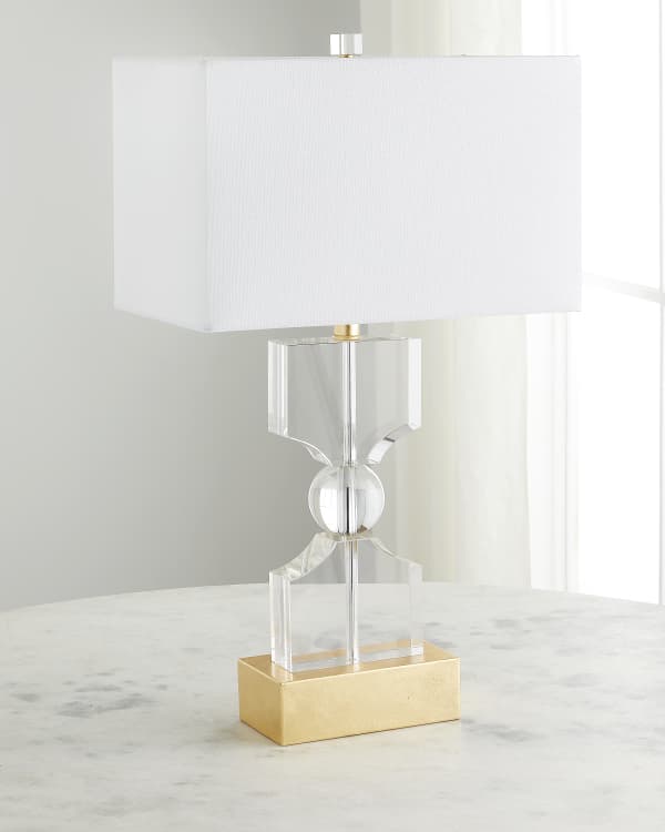 Stacked Acrylic Table Lamp | Neiman Marcus