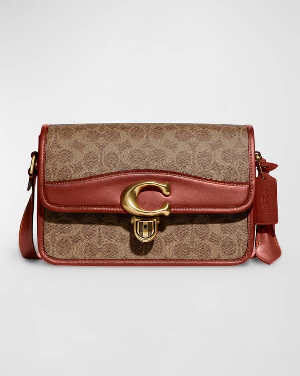 Coach Madison Monogram Coated Canvas Shoulder Bag | Neiman Marcus