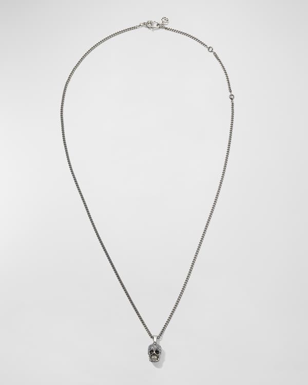 Versace Men's Medusa Logo Pendant Necklace | Neiman Marcus