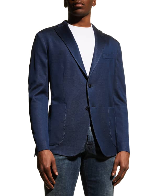 Amicale Men's Wool Sweater Blazer | Neiman Marcus