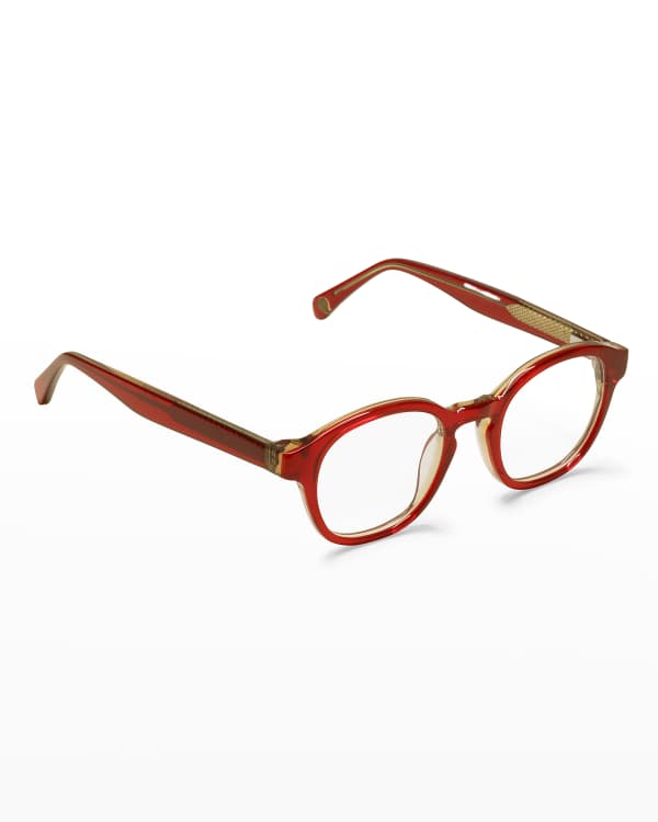 Eyebobs Master Mind Round Acetate Reader Glasses | Neiman Marcus