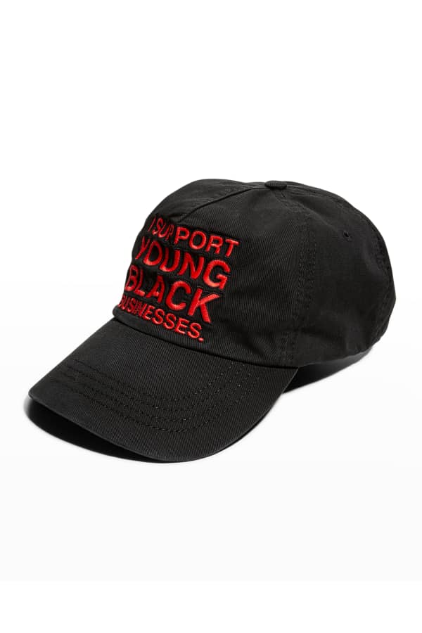 Burberry Men's Wool Check Baseball Cap | Neiman Marcus