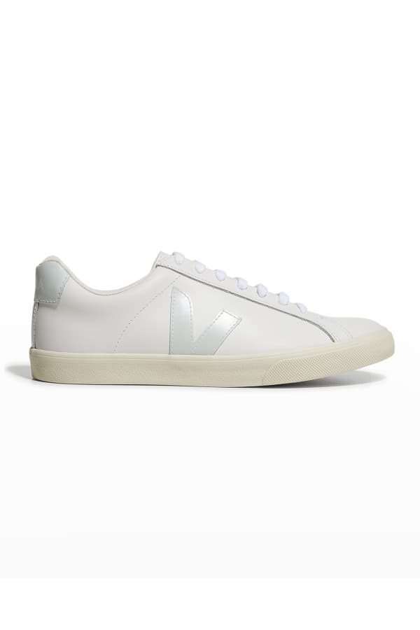 VEJA Esplar Bicolor Leather Low-Top Sneakers | Neiman Marcus