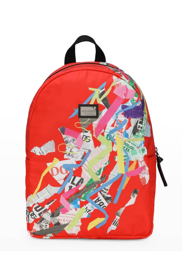 Burberry Kid's Dewey Vintage Check Backpack | Neiman Marcus