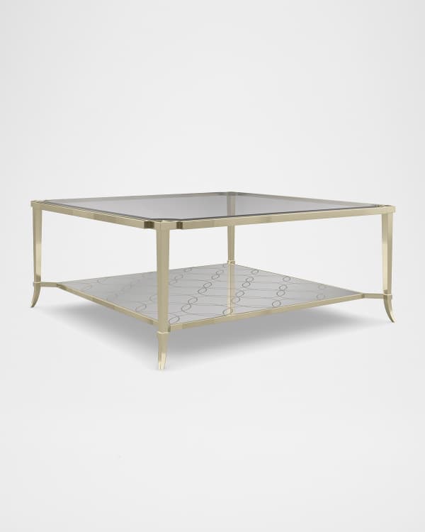Caracole Solid Ground Bunching Cocktail Table | Neiman Marcus