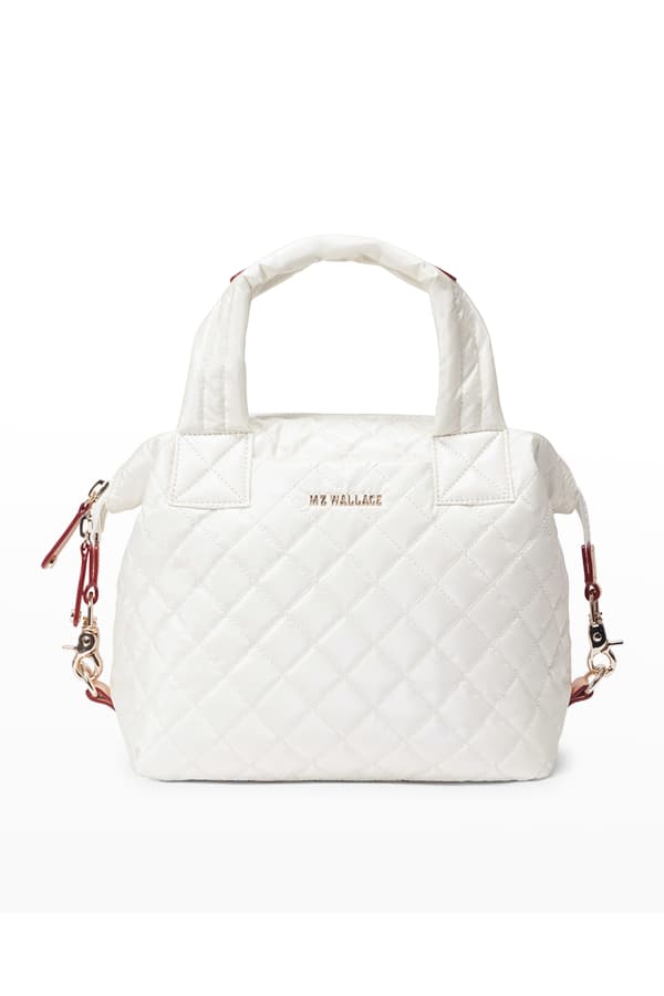 MZ WALLACE Sutton Deluxe Medium Woven Quilted Crossbody Bag | Neiman Marcus