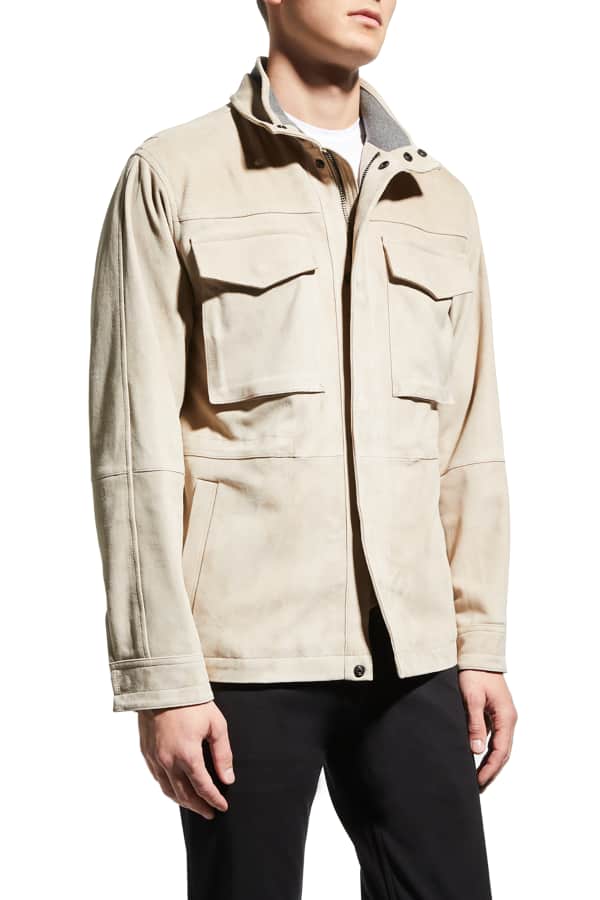 Theory Men's Murphy Precision Ponte Jacket | Neiman Marcus