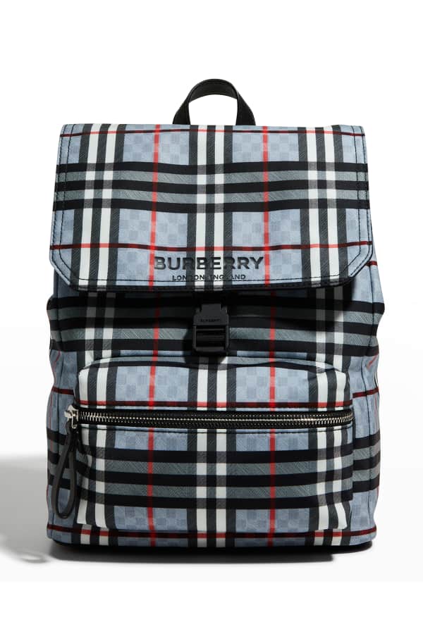 Burberry Kid's Dewey Vintage Check Backpack | Neiman Marcus