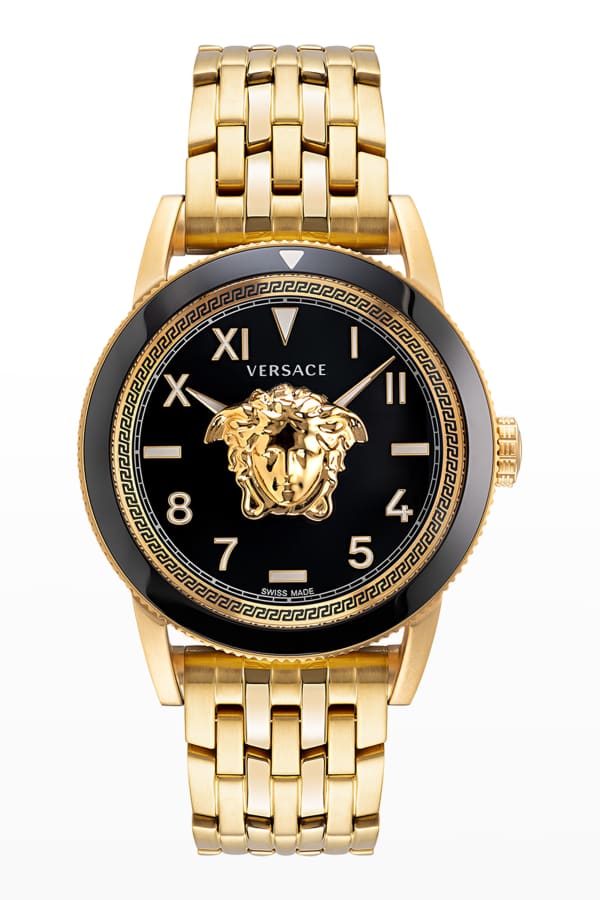 Versace Men's 41mm Greca Sport Bracelet Watch | Neiman Marcus