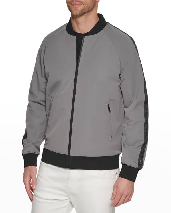 AVIREX Men's Colorblock Icon Military Bomber Jacket | Neiman Marcus