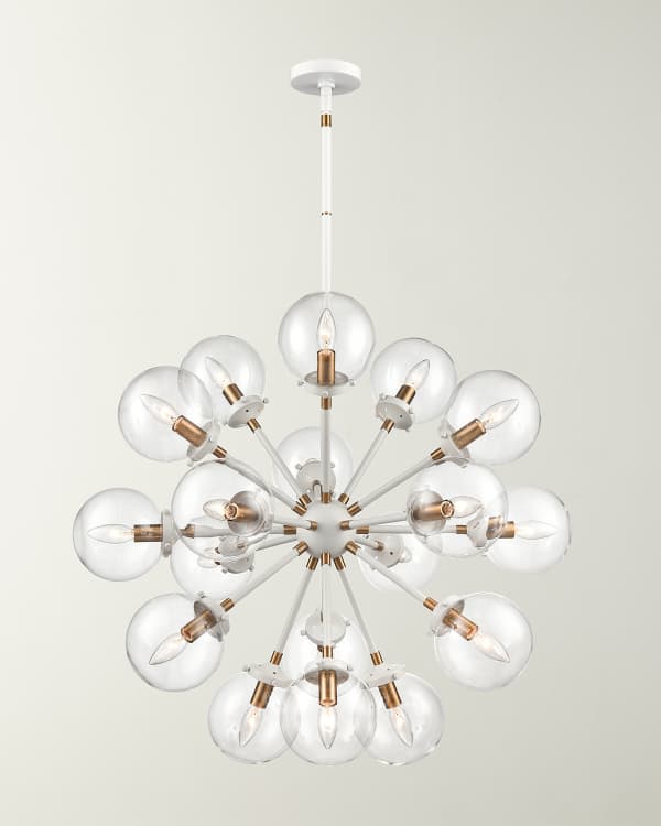Multicolor Upside Down 18-Light Chandelier | Neiman Marcus