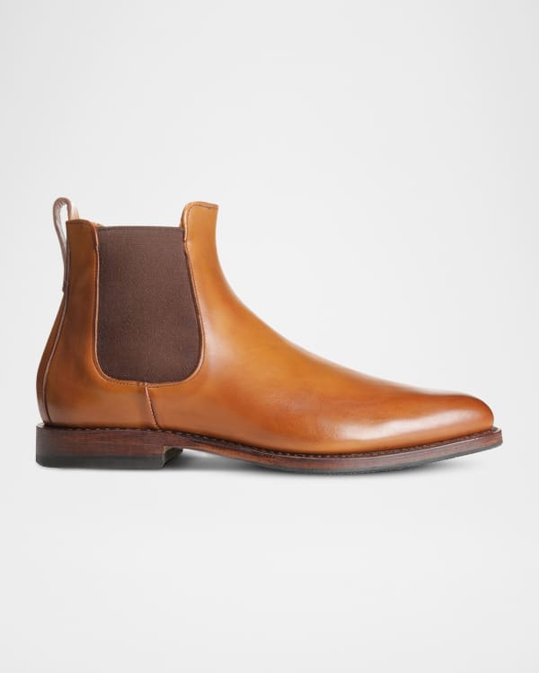 Ferragamo Men's George 2 Leather Chelsea Boots | Neiman Marcus