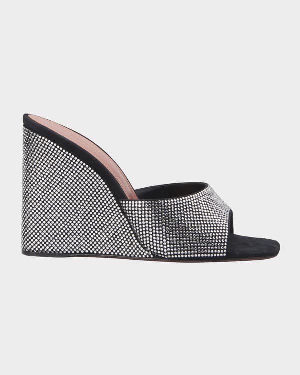 Givenchy Marshmallow Rubber Wedge Slide Sandals | Neiman Marcus