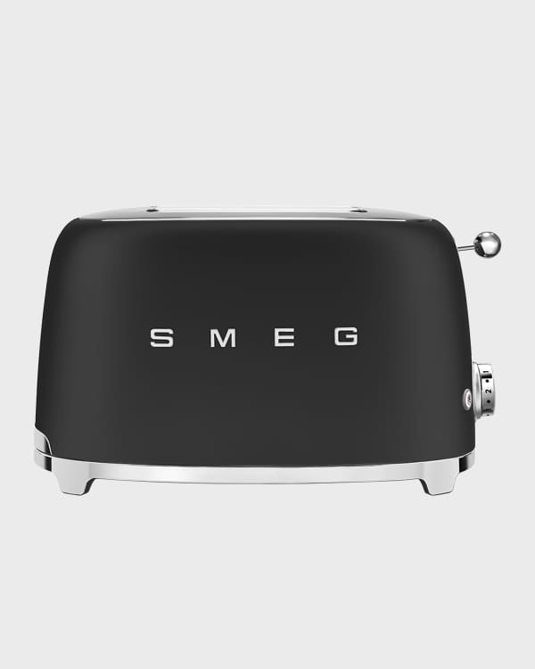 Smeg Two-Slice Toaster, Matte Champagne | Neiman Marcus