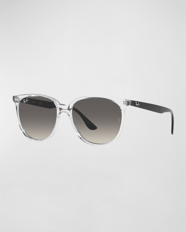 Ray-Ban Round Double-Bridge Flash Sunglasses | Neiman Marcus