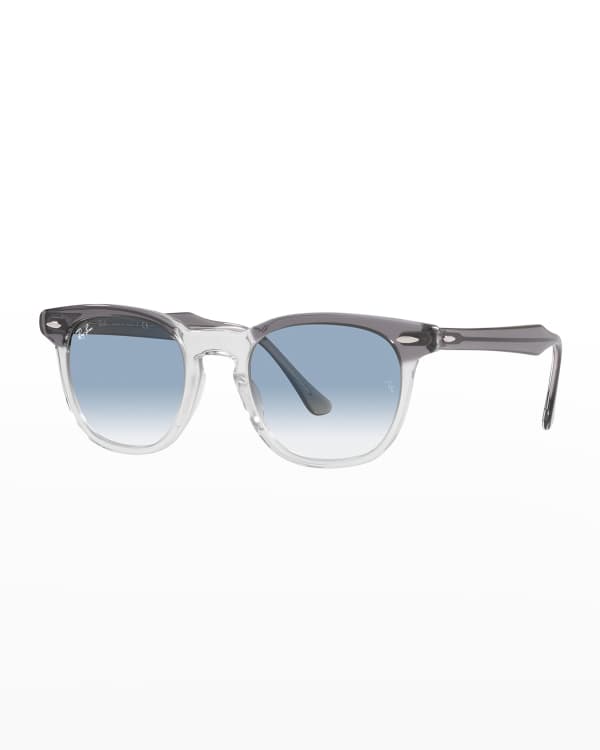 Ray-Ban Gradient Round Metal Sunglasses | Neiman Marcus