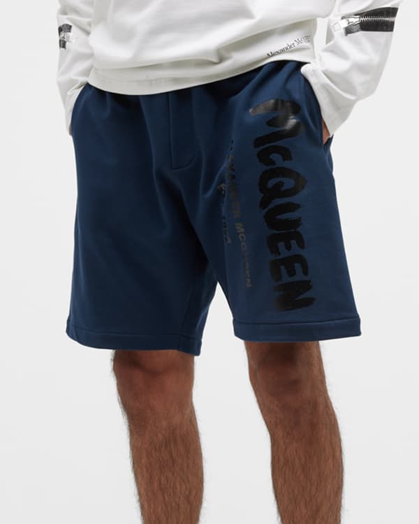 Amiri Men's Bandana Intarsia Basketball Shorts | Neiman Marcus