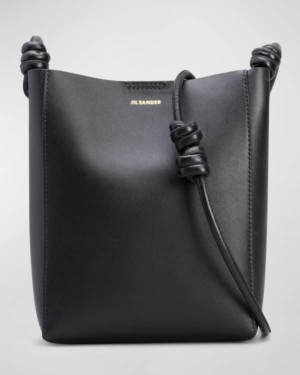 Jil Sander Giro Bucket Leather Crossbody Bag | Neiman Marcus