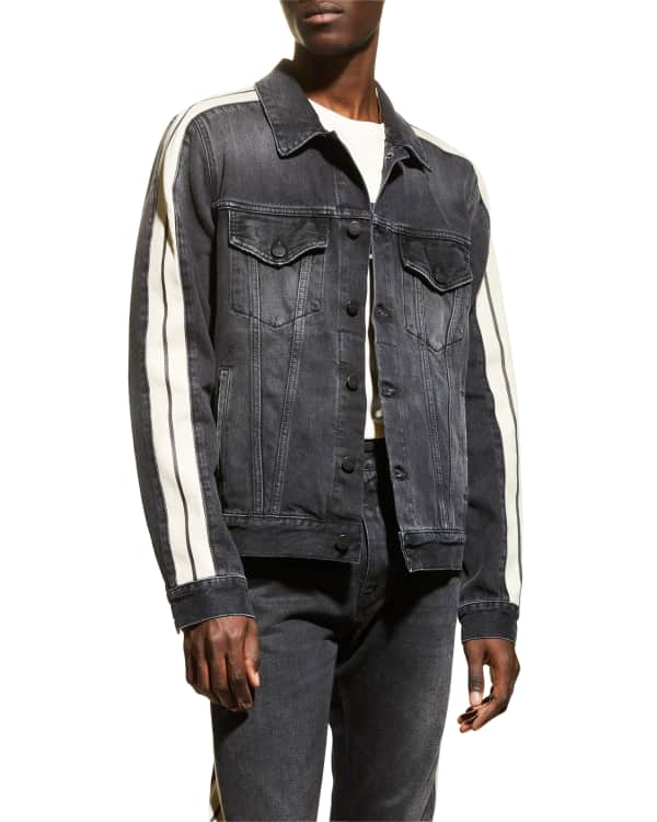 Helmut Lang Men's Inside-Out Denim Trucker Jacket | Neiman Marcus