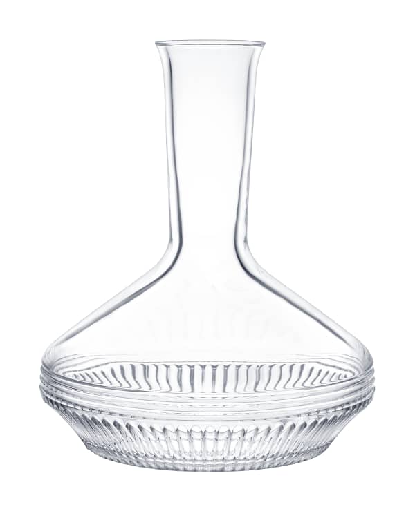 LSA Water and Wine Carafe Set with Oak Base | Neiman Marcus